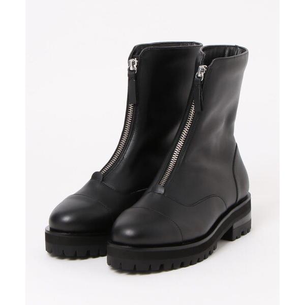 『セール実施中』ZOZO問い合わせ番号:67675949ショップ:Mode et Jacomo×ing，モードエジャコモ イングブランド:ing，イング商品名:【サスティナブルシリーズ】タンクソールフロントジップブーツカテゴリ:シューズ&g...