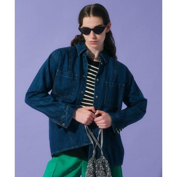 『タイムセール実施中』ZOZO問い合わせ番号:67677419ショップ:MAISON SPECIAL，メゾン スペシャルブランド:MAISON SPECIAL，メゾンスペシャル商品名:Back Strap Denim Shirt/バックスト...