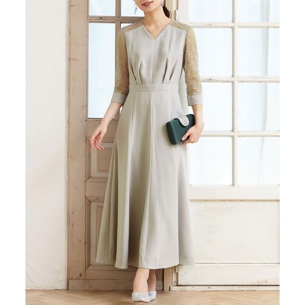 『セール実施中』ZOZO問い合わせ番号:67740423ショップ:AIMER，エメブランド:AIMER，エメ商品名:フラワーレース袖マキシ丈パーティードレスカテゴリ:ワンピース/ドレス>ドレスブランド品番:0325-7-14100素材...