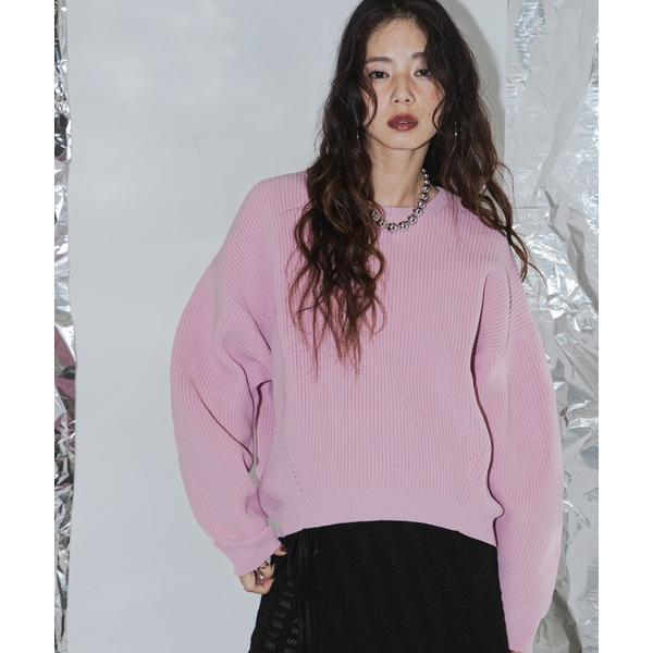 『セール実施中』ZOZO問い合わせ番号:67808057ショップ:rectangle，レクタングルブランド:bohmal，ボマール商品名:変形アーム前後差カラフルダンボールニットカテゴリ:トップス>ニット/セーターブランド品番:532...