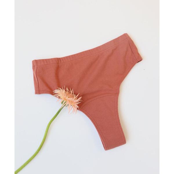 『セール実施中』※このアイテムは返品・交換対象外商品です。ZOZO問い合わせ番号:67844335ショップ:IENA，イエナブランド:EMILY WEEK，エミリーウィーク商品名:【RESET】オーガニックコットン混 タンガ吸水ショーツ（シ...