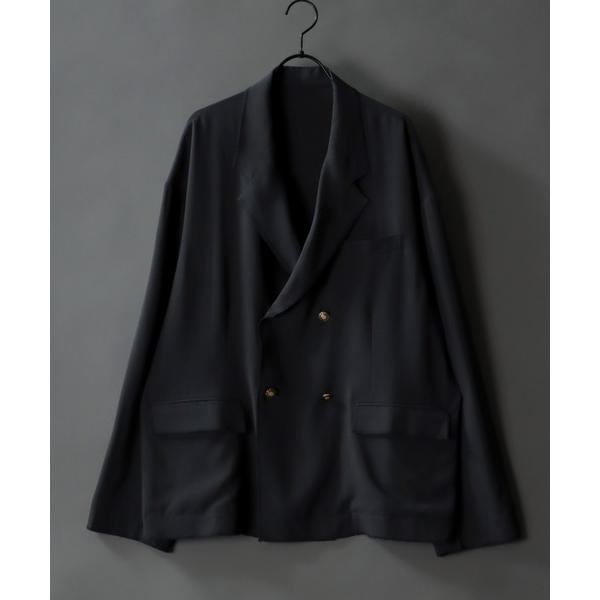 『タイムセール実施中』ZOZO問い合わせ番号:67877573ショップ:SITRY，シトリーブランド:SITRY，シトリー商品名:overlock double breasted jacket/別注 オーバーロック ダブル ジャケット セッ...