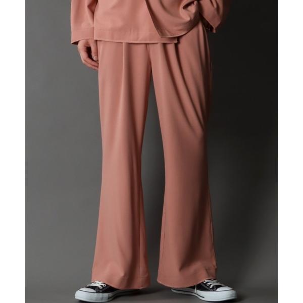 『タイムセール実施中』ZOZO問い合わせ番号:67877574ショップ:SITRY，シトリーブランド:SITRY，シトリー商品名:overlock flared pants/別注 オーバーロック タック ワイド フレアパンツ セットアップ対...