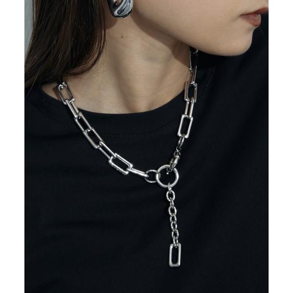 『タイムセール実施中』ZOZO問い合わせ番号:67910876ショップ:Auntie Rosa，アンティローザブランド:SEN TOKYO，セントーキョー商品名:金属アレルギー対応 スクエアチェーン ネックレス レディース ボリューム チョ...