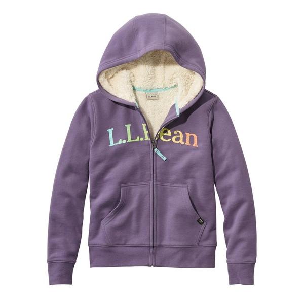 『セール実施中』ZOZO問い合わせ番号:67948468ショップ:L.L.Bean，エル・エル・ビーンブランド:L.L.Bean，エルエルビーン商品名:キッズ・シェルパラインド・フーディ ビッグキッズカテゴリ:トップス>パーカーブラン...