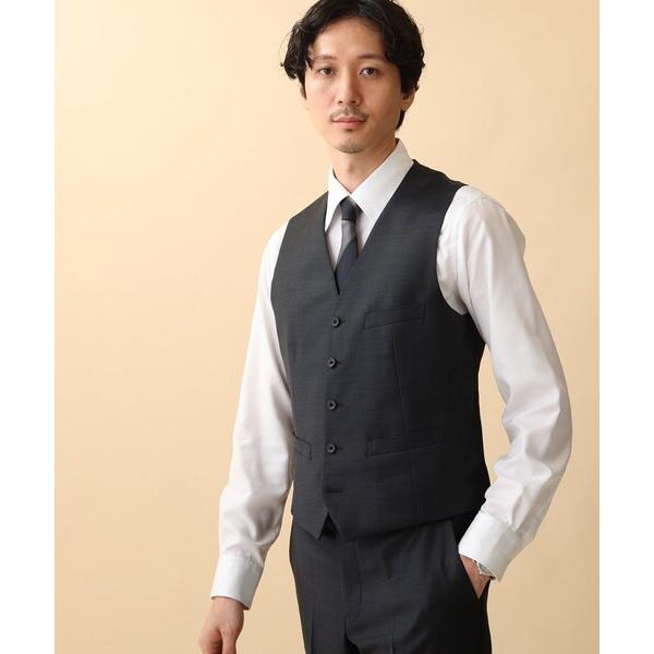 ZOZO問い合わせ番号:67981458ショップ:TAKEO KIKUCHI，タケオキクチブランド:TAKEO KIKUCHI，タケオキクチ商品名:【3ピース対応】シャイニーシャークピンヘッド ベストカテゴリ:フォーマルスーツ/小物>...