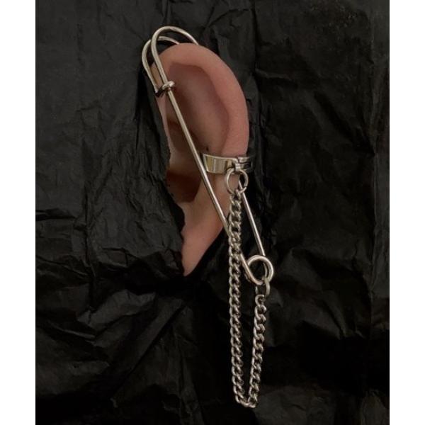 ZOZO問い合わせ番号:68019135ショップ:A'GEM/9 × .kom，エージェムナインブランド:NOVESSEL，ノベセル商品名:A'GEM/9 × .kom『NOVESSEL/ノベセル』セーフティーピンデザインイヤーカフカテゴリ...