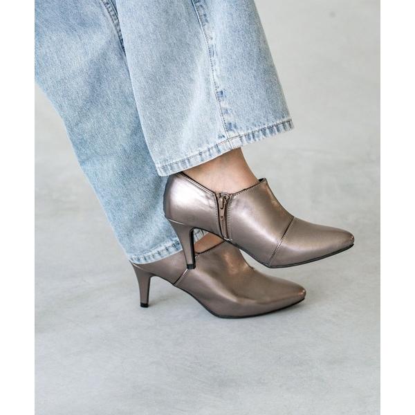 『タイムセール実施中』ZOZO問い合わせ番号:68080499ショップ:welleg from outletshoes，ウェレッグフロムアウトレットシューズブランド:menue，メヌエ，welleg，ウェレッグ商品名:ハイヒール Vカットブ...