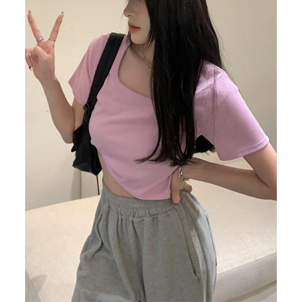 ZOZO問い合わせ番号:68082279ショップ:realize，レアリゼブランド:ARCHIVER，アーカイバ商品名:【Bl】【URGE SELECT】ショート丈 ラウンドネック 半袖 Tシャツカテゴリ:トップス>Tシャツ/カットソ...