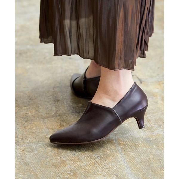 『タイムセール実施中』ZOZO問い合わせ番号:68084036ショップ:welleg from outletshoes，ウェレッグフロムアウトレットシューズブランド:menue，メヌエ，welleg，ウェレッグ商品名:5cmヒール Vカット...