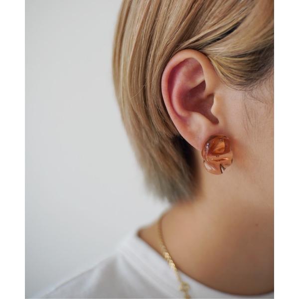 ZOZO問い合わせ番号:68084433ショップ:Port，ポートブランド:Port，ポート商品名:ウェーブ クリアカラー イヤリングカテゴリ:アクセサリー>イヤリングブランド品番:Y-ERG-22H02-558/Y-ERG-22H0...