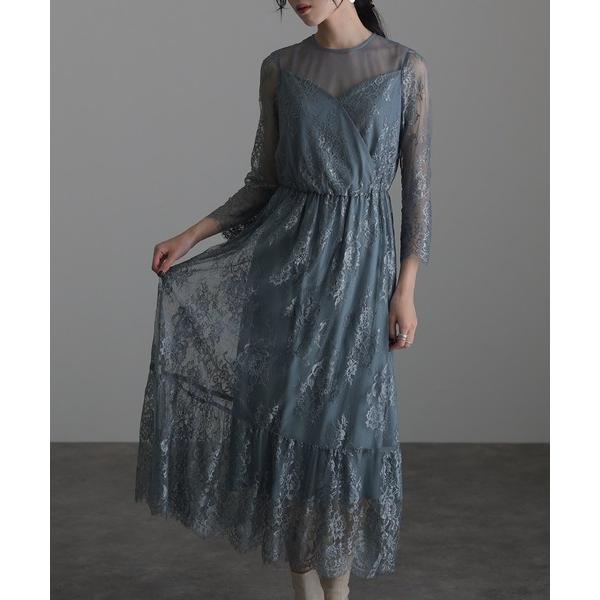 ZOZO問い合わせ番号:68085802ショップ:PourVous，プールヴーブランド:atlo，アトロ，PourVous，プールヴー商品名:ミモレ丈＆袖あり フォーマル カシュクールセレモニー 結婚式 パーティー ドレス オケージョンドレ...