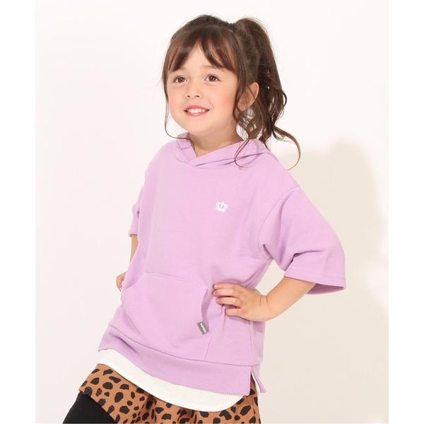 『タイムセール実施中』ZOZO問い合わせ番号:68087696ショップ:BABYDOLL，ベビードールブランド:BABYDOLL，ベビードール商品名:通販限定 ワッフル切替5分袖パーカー 7169Kカテゴリ:トップス>パーカーブランド...