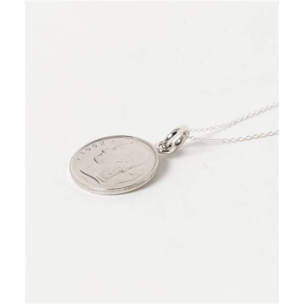 『タイムセール実施中』ZOZO問い合わせ番号:68123975ショップ:TONE，トーンブランド:TONE SELECT GOODS，トーンセレクトグッズ商品名:【925 SILVER ACC】Belgium.1FrancネックレスChai...