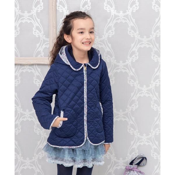 ZOZO問い合わせ番号:68331051ショップ:panpantutu，パンパンチュチュブランド:panpantutu，パンパンチュチュ商品名:2wayフラワーキルトショートコート(Junior)カテゴリ:ジャケット/アウター>ダウン...