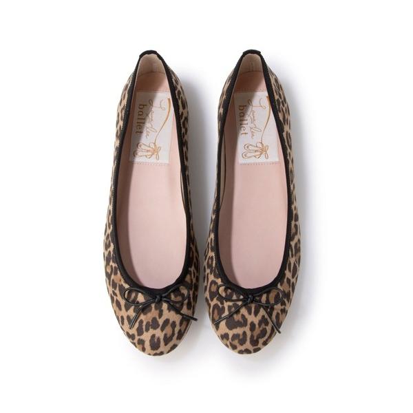 『タイムセール実施中』ZOZO問い合わせ番号:68398292ショップ:Launa lea，ラウナレアブランド:Launa lea ballet，ラウナレア バレエ，Launa lea，ラウナレア商品名:大人気レオパード柄　ラウンドトゥバレ...