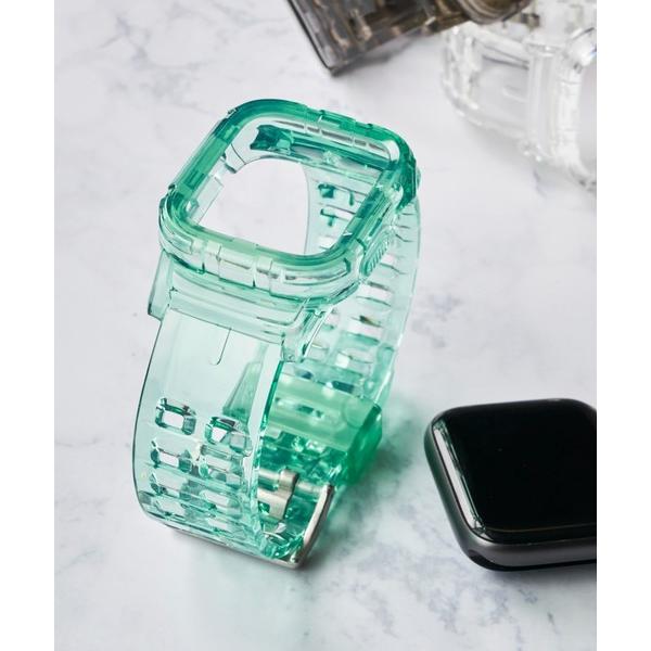 『タイムセール実施中』ZOZO問い合わせ番号:68537838ショップ:ADP.，エーディーピードットブランド:ADPOSION，アドポーション商品名:【zandy / ズィー・アンド・ワイ】アップルウォッチバンド カバー クリアベルト 一...