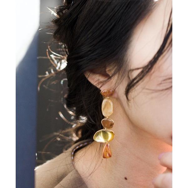 ※このアイテムは返品・交換対象外商品です。ZOZO問い合わせ番号:68540260ショップ:COMMON WARE，コモンウェアブランド:The Rule，ザルール商品名:The Rule ザルール : Mellow pieced earr...