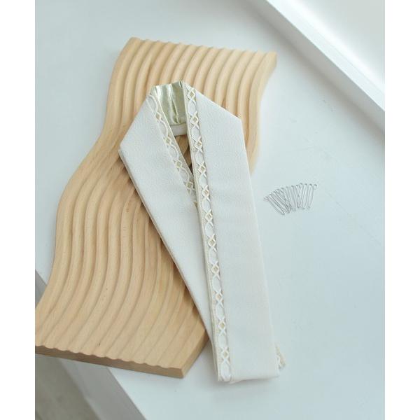 ZOZO問い合わせ番号:68575186ショップ:utatane，ウタタネブランド:utatane，ウタタネ商品名:重ね衿 日本製 リボンカテゴリ:水着/着物・浴衣>和装小物ブランド品番:5420601301素材:表地：ポリエステル1...