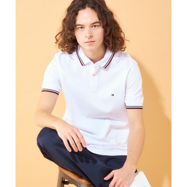 『セール実施中』ZOZO問い合わせ番号:68584291ショップ:TOMMY HILFIGER，トミー ヒルフィガーブランド:TOMMY HILFIGER，トミーヒルフィガー商品名:【ESSENTIALS】スリムフィットポロシャツカテゴリ:...