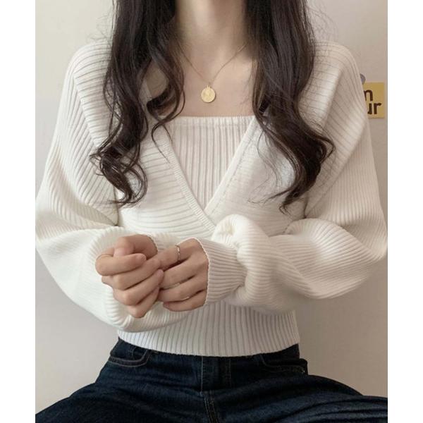 『タイムセール実施中』ZOZO問い合わせ番号:68676408ショップ:Doula Doula，ドゥーラドゥーラブランド:Girly Doll，ガーリードール商品名:レイヤードデザインプルオーバーカテゴリ:トップス>ニット/セーターブ...