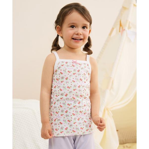 ※このアイテムは返品・交換対象外商品です。ZOZO問い合わせ番号:68782655ショップ:Combi mini，コンビミニブランド:combimini，コンビミニ商品名:キャミソール（ストロベリー）カテゴリ:アンダーウェア>インナー...