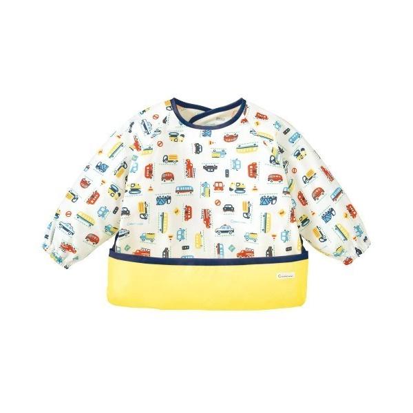 ZOZO問い合わせ番号:68782769ショップ:Combi mini，コンビミニブランド:combimini，コンビミニ商品名:長袖お食事エプロン（くるま）カテゴリ:ママ＆ベビー>マグ/哺乳瓶/お食事グッズブランド品番:268410...
