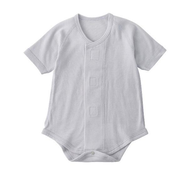 『タイムセール実施中』※このアイテムは返品・交換対象外商品です。ZOZO問い合わせ番号:68782894ショップ:Combi mini，コンビミニブランド:combimini，コンビミニ商品名:ワンタッチ短肌着（ずりあがり防止付き・カラー）...