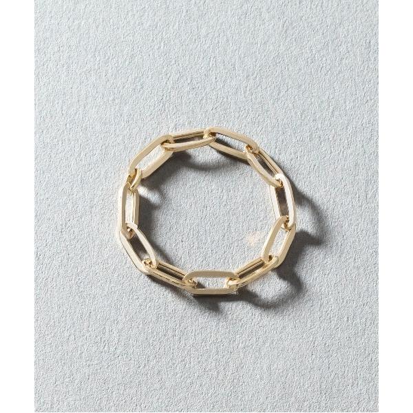 ZOZO問い合わせ番号:68891068ショップ:L&amp;Co.，エルアンドコーブランド:Jewel closet by L&amp;Co.，ジュエルクローゼットバイエルアンドコー商品名:K18 チェーン リングカテゴリ:アクセサリー&...