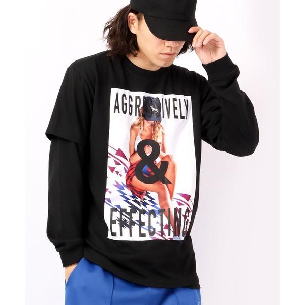 『タイムセール実施中』ZOZO問い合わせ番号:68897673ショップ:FUNALIVE，ファンアライブブランド:in the attic，インジアティック，FUNALIVE，ファンアライブ商品名:ガールズフォト リアルアンサンブルロンＴ ...