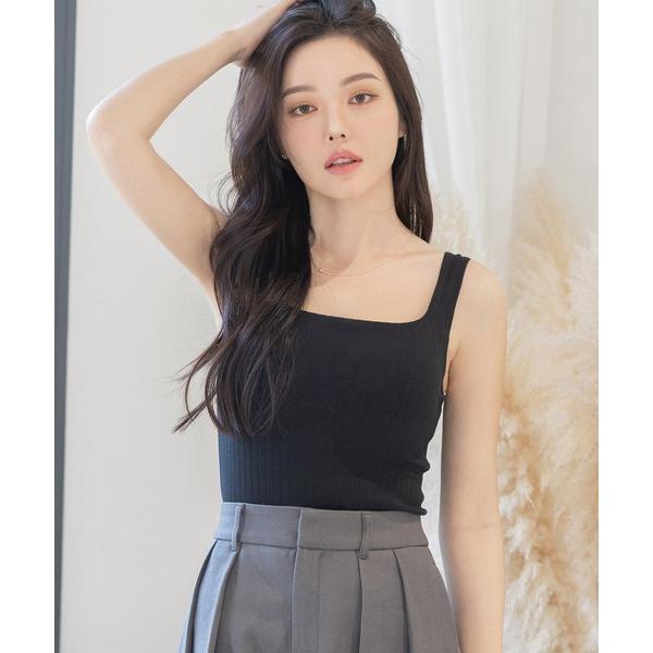 ZOZO問い合わせ番号:68898272ショップ:tu-hacci，ツーハッチブランド:tu-hacci，ツーハッチ商品名:【200万枚突破！】おしゃれもブラもね。BRAmoneなら一枚でナチュ盛りが叶う！スクエアネック タンクトップ（ノン...