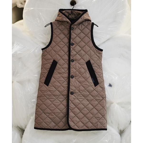 『タイムセール実施中』ZOZO問い合わせ番号:69064181ショップ:Lavenham，ラベンハムブランド:LAVENHAM，ラベンハム商品名:A BETTER GILET: LONGLINE BARTON WOMENS / ア・ベタージ...