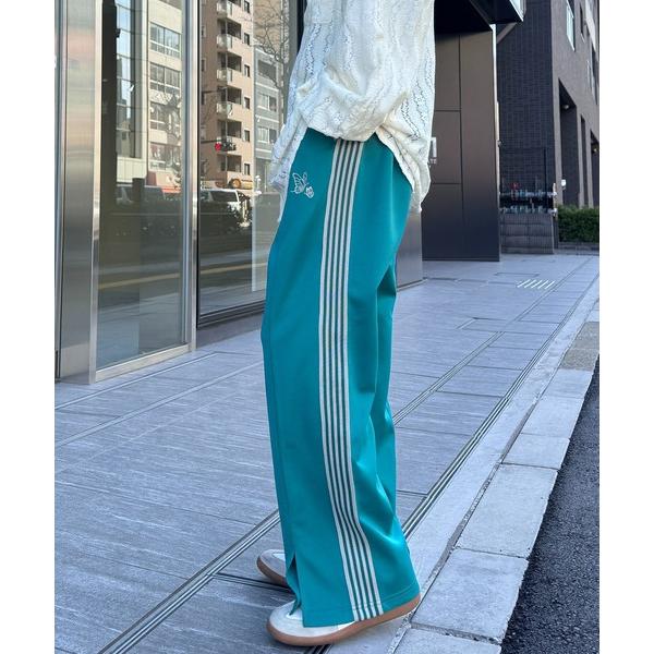 ZOZO問い合わせ番号:69071416ショップ:CONFIRM，コンファームブランド:Confirm，コンファーム商品名:WEB限定” AW サイドライン ワンポイント刺繍 センタースリット ジャージパンツ / フレアパンツ【Confir...