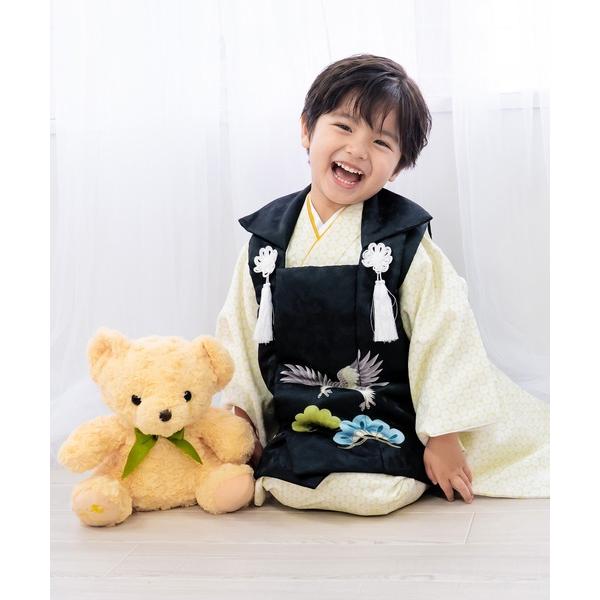 ZOZO問い合わせ番号:69107155ショップ:きもの京越 -KYOETSU-，キモノキョウエツブランド:KYOETSU，キョウエツ商品名:3歳 男の子 七五三 被布 着物 8点セット Aカテゴリ:水着/着物・浴衣>着物ブランド品番...