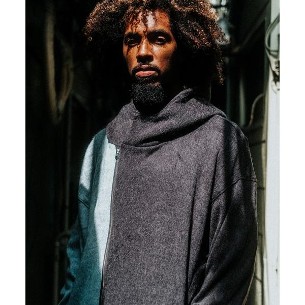 ZOZO問い合わせ番号:69204652ショップ:THE MILES，ザ マイルズブランド:THE MILES，ザ マイルズ商品名:ellipsis イリップシス REBEL ZIP PARKAレベルジップパーカカテゴリ:トップス>パ...