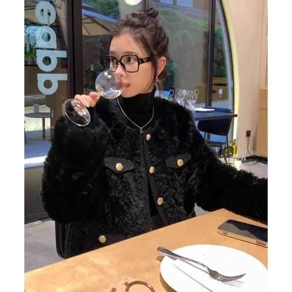 『セール実施中』ZOZO問い合わせ番号:69206953ショップ:Bonjour Sagan，ボンジュールサガンブランド:LAC-VERT，ラック・ヴェール，Bonjour Sagan，ボンジュールサガン商品名:【新色登場】フェイクファーコ...