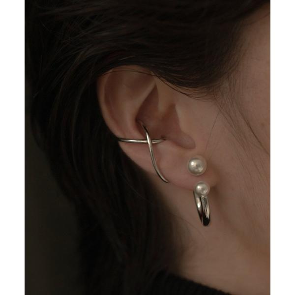 ZOZO問い合わせ番号:69240696ショップ:TONE，トーンブランド:novice，ノーヴィス，tone，トーン商品名:【novice】Cross Line Ear Cuffカテゴリ:アクセサリー>イヤーカフブランド品番:269...