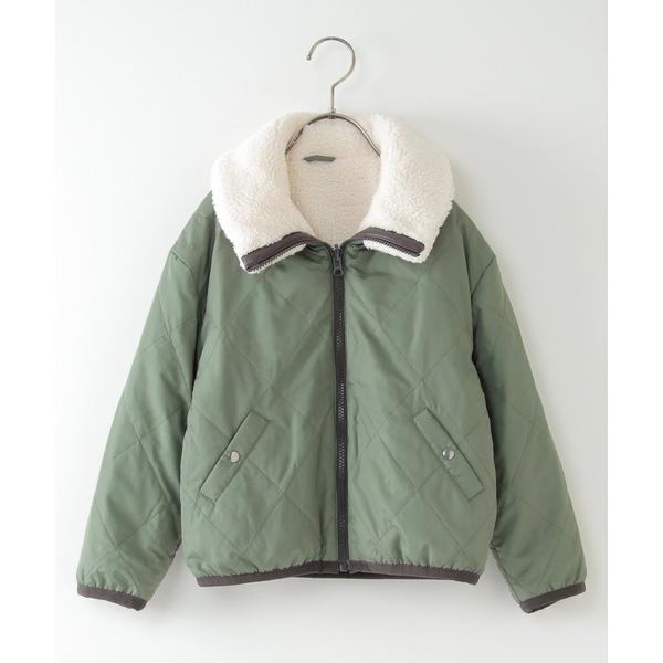 『タイムセール実施中』ZOZO問い合わせ番号:69241999ショップ:ikka LOUNGE，イッカラウンジブランド:ikka，イッカ商品名:【2WAY】キルトボアリバーシブルジャケット（120~160cm）カテゴリ:ジャケット/アウター...