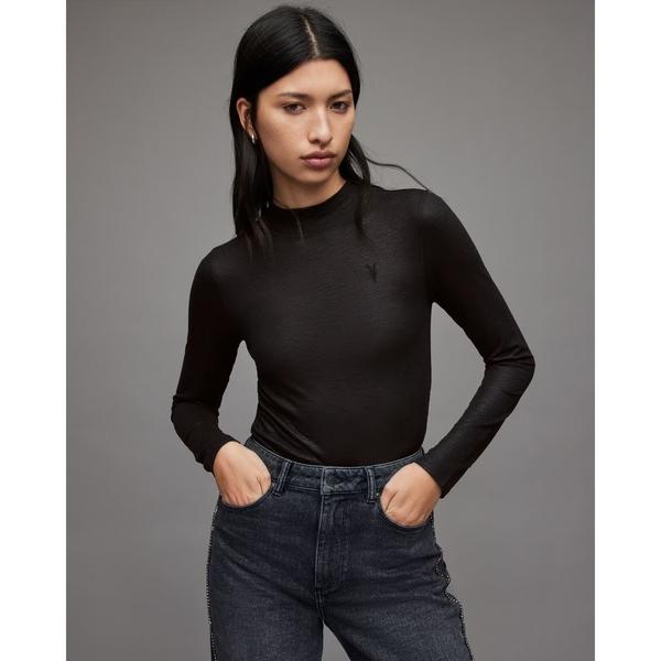 『タイムセール実施中』ZOZO問い合わせ番号:69337996ショップ:ALLSAINTS，オールセインツブランド:ALLSAINTS，オールセインツ商品名:FRANCESCO RINA ROLL NECK T-SHIRT | FRANCE...