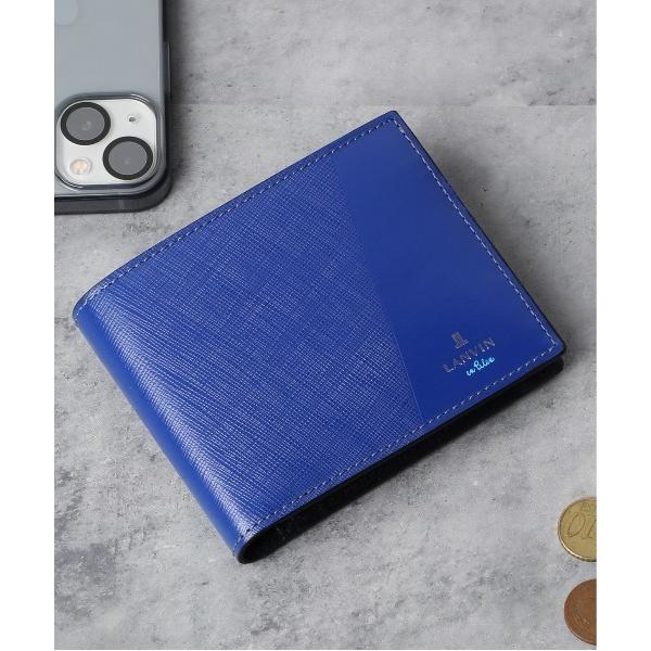 ZOZO問い合わせ番号:69412565ショップ:LANVIN en Bleu MEN，ランバン オン ブルー メンブランド:LANVIN en Bleu，ランバンオンブルー商品名:“Partial”Two-fold wallet/パーシャ...