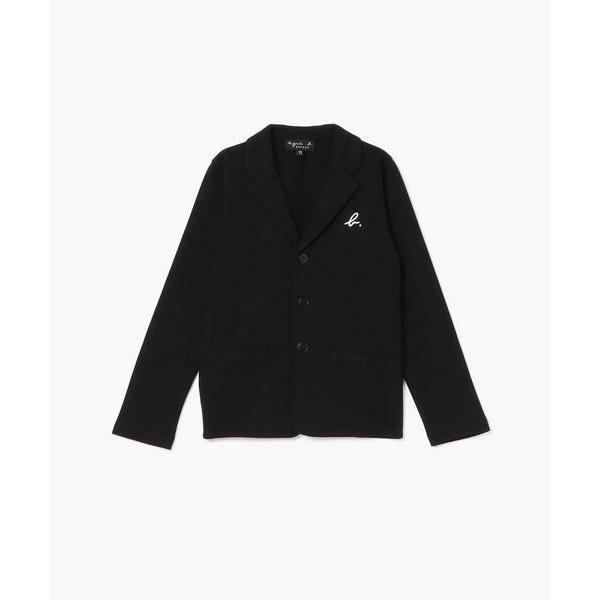 ZOZO問い合わせ番号:69479903ショップ:agnes b.，アニエスベーブランド:agnes b.，アニエスベー商品名:キッズ ”b.”ロゴ ジャケットカテゴリ:ジャケット/アウター>テーラードジャケットブランド品番:G593...