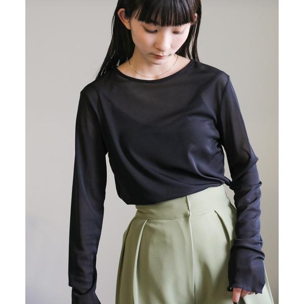 ZOZO問い合わせ番号:69544828ショップ:select MOCA，セレクトモカブランド:select MOCA，セレクトモカ商品名:【6色展開】クルーネックシアープルオーバーカテゴリ:トップス>Tシャツ/カットソーブランド品番...