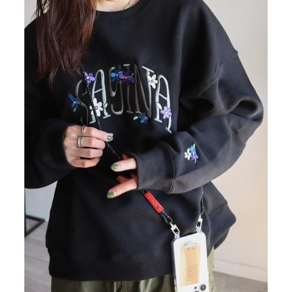 『タイムセール実施中』ZOZO問い合わせ番号:69548680ショップ:Rocky Monroe，ロッキーモンローブランド:COURO，コウロ商品名:サガラ刺繍ワッペンロゴスウェットカテゴリ:トップス>スウェットブランド品番:1319...