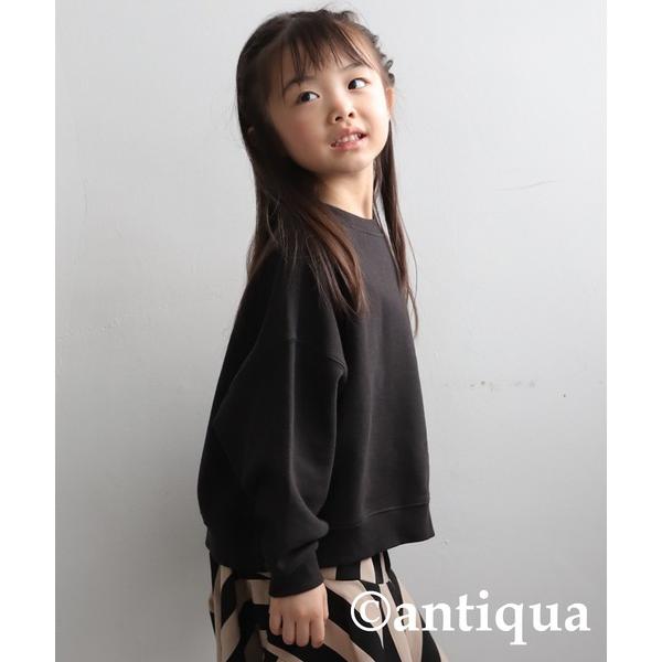 『タイムセール実施中』ZOZO問い合わせ番号:69618331ショップ:antiqua，アンティカブランド:antiqua，アンティカ商品名:綿100%ベーシックシルエット裏毛トレーナーカテゴリ:トップス>スウェットブランド品番:TY...