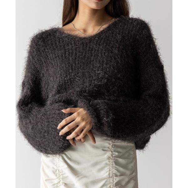 『セール実施中』ZOZO問い合わせ番号:69714393ショップ:me+em select，ミームセレクトブランド:me+em select，ミームセレクト商品名:※※【 １１color 】フラッフィールーズシャギーニット【韓国製】カテゴリ...