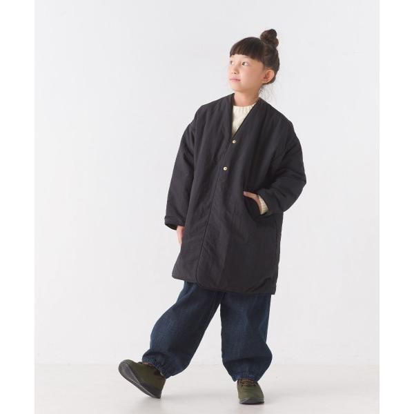 ZOZO問い合わせ番号:69715060ショップ:OMNES，オムネスブランド:OMNES，オムネス商品名:キッズ撥水加工ステッチレスノーカラーロングコートカテゴリ:ジャケット/アウター>ノーカラーコートブランド品番:7122-713...