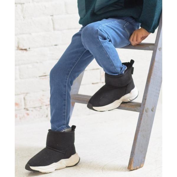 『タイムセール実施中』ZOZO問い合わせ番号:69715808ショップ:MAKE YOUR DAY，メイクユアデイブランド:MAKE YOUR DAY，メイクユアデイ商品名:裏起毛スリムストレートデニムパンツ■80〜140cmカテゴリ:パン...