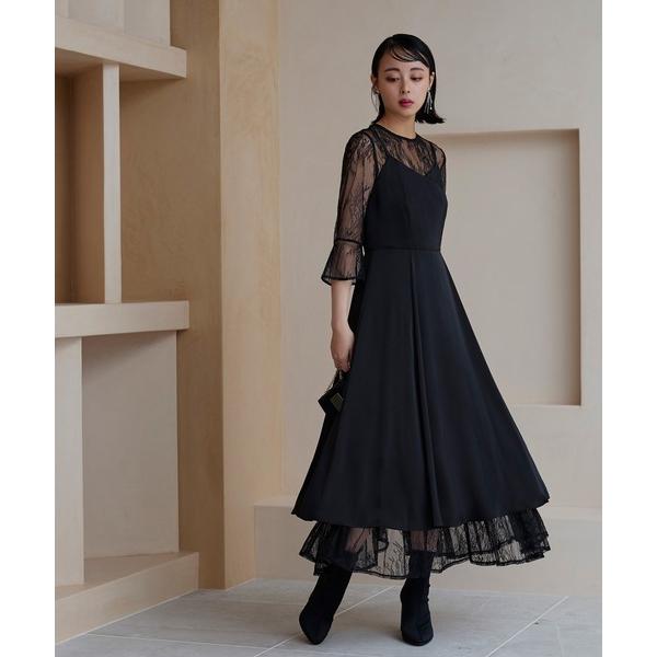 『タイムセール実施中』ZOZO問い合わせ番号:69751247ショップ:RUIRUE BOUTIQUE，ルイルエブティックブランド:RUIRUE BOUTIQUE，ルイルエブティック商品名:【オケージョン対応/４WAY】マルチレースワンピー...