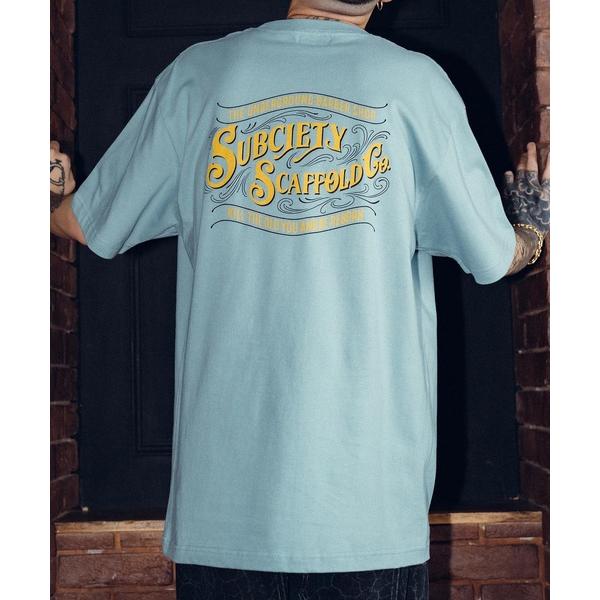 ZOZO問い合わせ番号:69751998ショップ:Subciety，サブサエティブランド:Subciety，サブサエティ商品名:SCAFFOLD TEEカテゴリ:トップス>Tシャツ/カットソーブランド品番:103-40865素材:コッ...