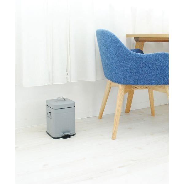 ZOZO問い合わせ番号:69784200ショップ:entre square，アントレスクエアブランド:entre square，アントレスクエアー商品名:bcl Galva ダストボックス スクエア 3L マットグレー スチール製ゴミ箱カテ...